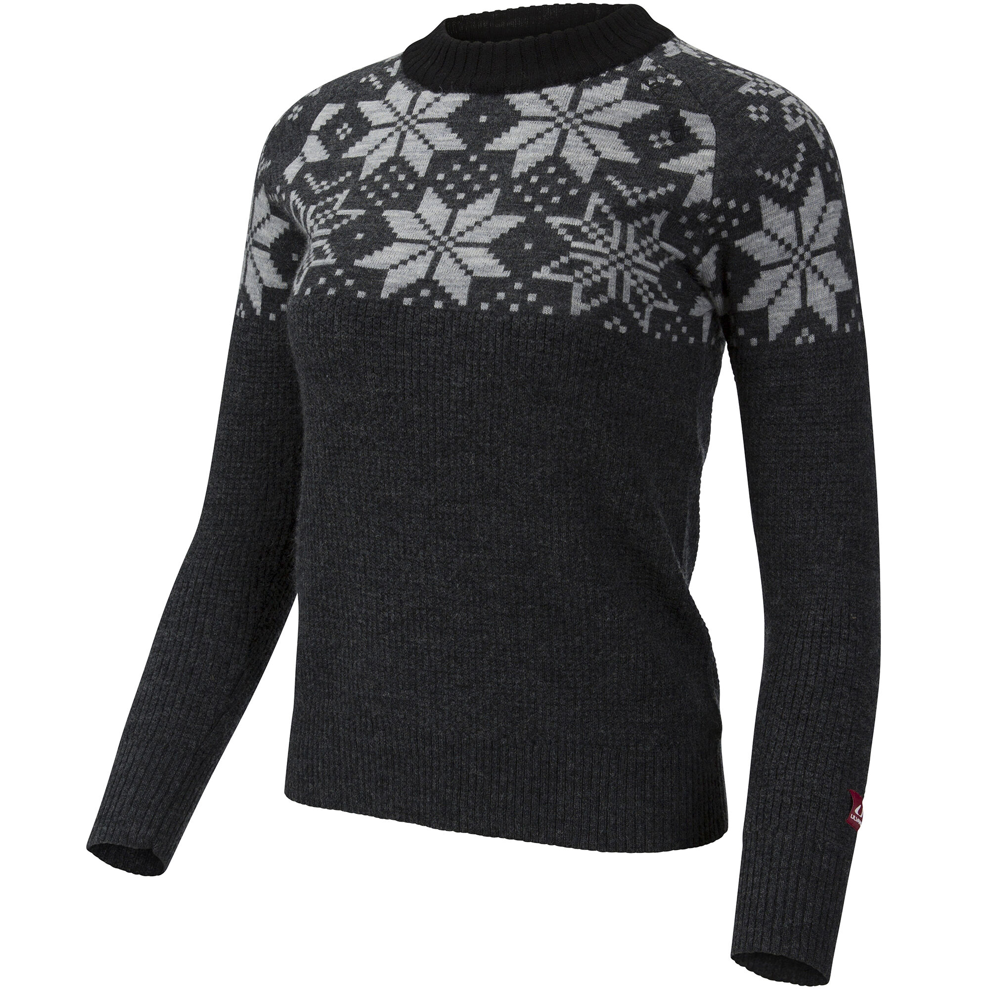 Ulvang Rav Kiby Roundneck Ws naisten villapaita Charcoal Melange / Grey ...